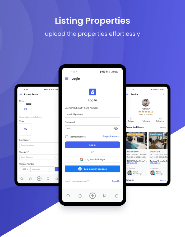 Property & Estate Classifieds | Broker Listings App with Full Frontend and Admin Panel (1.4.1 ...